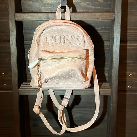 Guess | Bags | Guess Mini Backpack Purse Light Pink | Poshmark